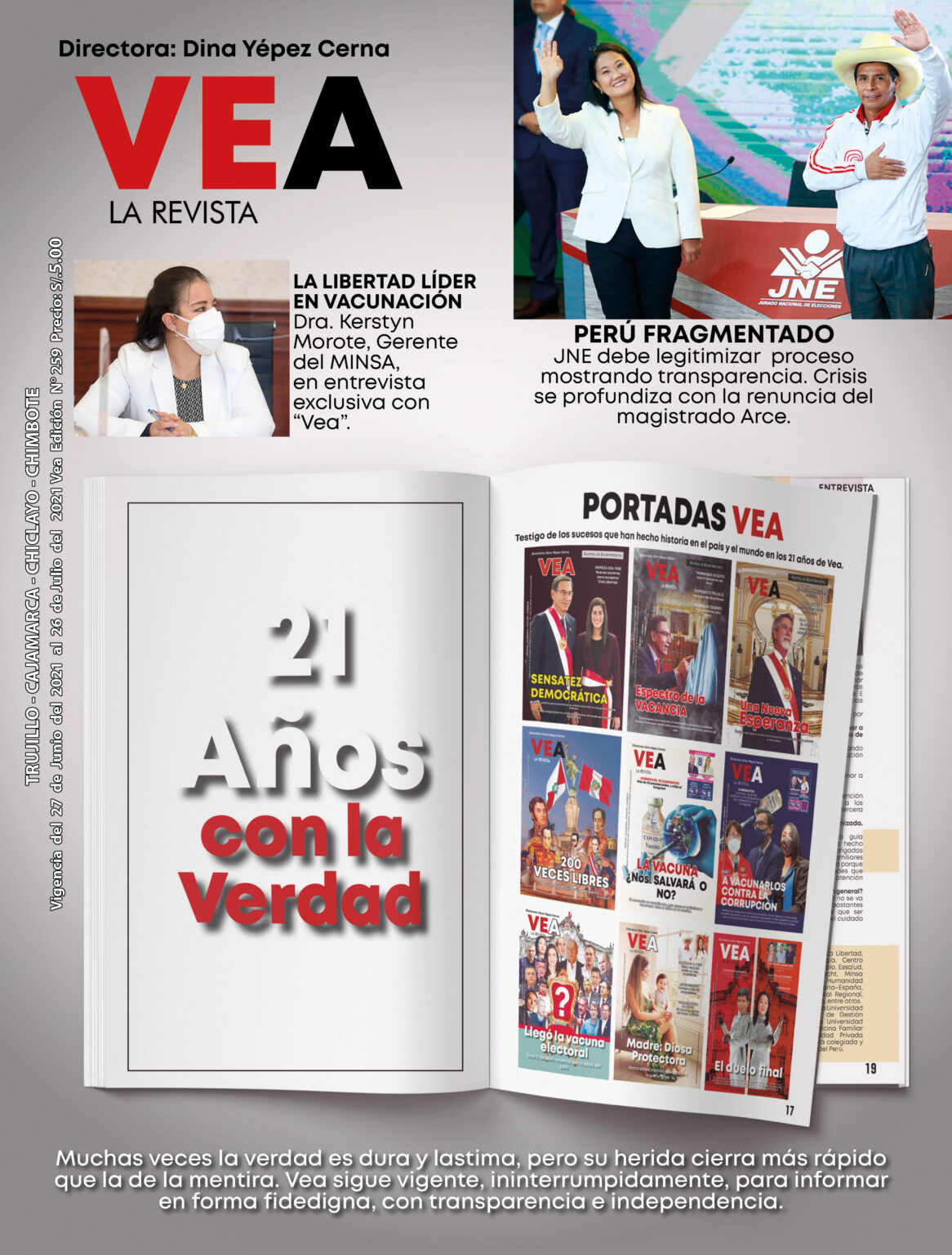 REVISTA VEA EDICIÓN VEA N° 259 – Revista Vea